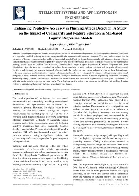 Pdf Enhancing Predictive Accuracy In Phishing Attack Detection A