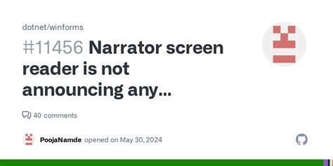 Narrator Screen Reader Is Not Announcing Any Information About Generating Previews Popup A Y