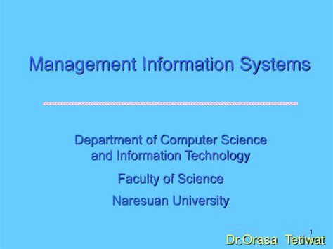 Ppt Management Information Systems Powerpoint Presentation Free