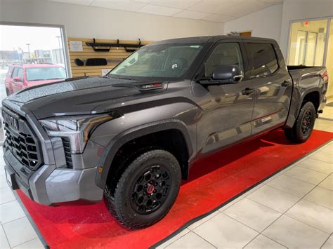 New 2023 Toyota Tundra Hybrid Trd Pro Magnetic Gray Metallic Toyota