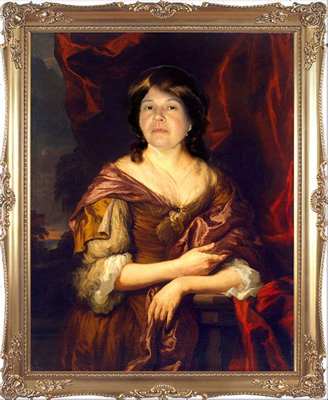 Иллюстрация Дама в красном в стиле портрет