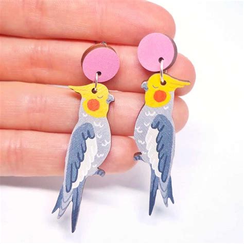 Buy Pixie Nut And Co Fairy Wren Hoop Earrings Biome New Zealand Online