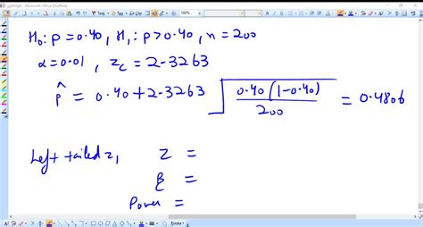 Solvedrepeat The Previous Exercise With Significance Level α001 How