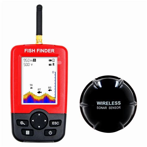 Aliexpress Buy Smart Portable Depth Fish Finder With M