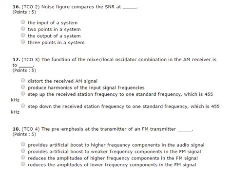 Solved Noise Figure Compares The SNR At The Input Of A Chegg