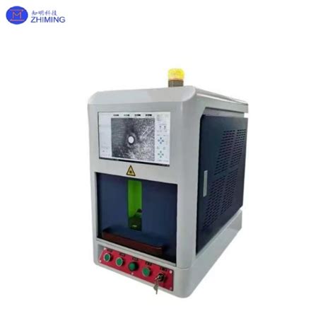 Small Table Laser Perforator Machining Precision Parts With Micrometer