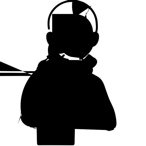 White Hacker Female Vector Svg Icon Svg Repo