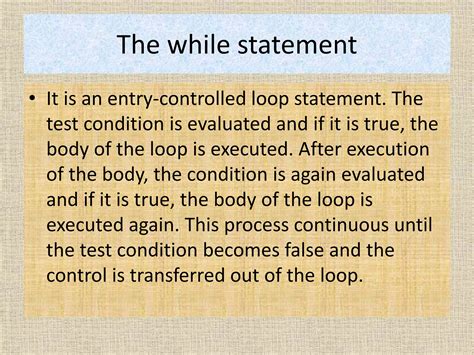 Looping Computer Programming And Utilization Ppt