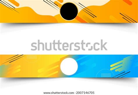 Web Header Channel Art Template Design Stock Vector Royalty Free Shutterstock