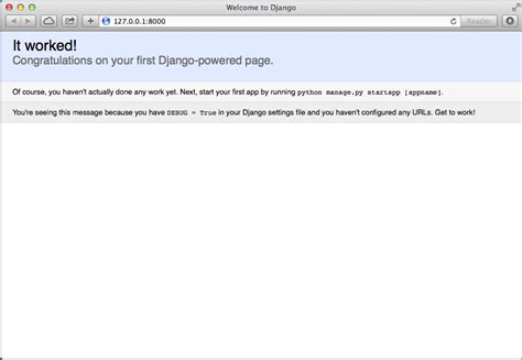 How To Setup Django With Virtualenv In Macosx Mavericks