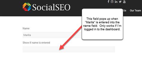 Conditional Logic Only Works In Im Logged In Resolved Get Help