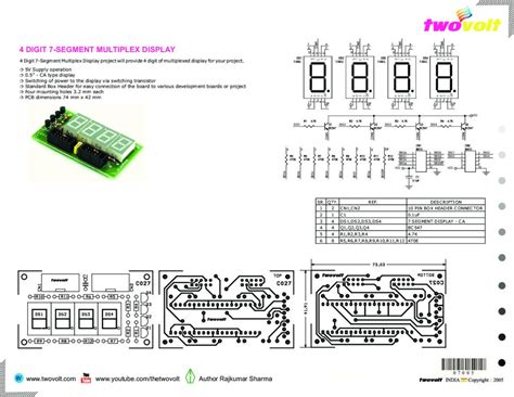 DIGIT SEGMENT MULTIPLEXED DISPLAY Electronics Lab Com