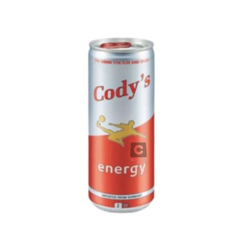 Codys Energy Drink 25cl Chopbox