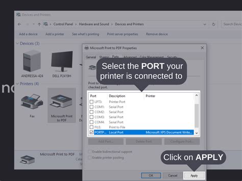 how to add printer with port at janie garcia blog