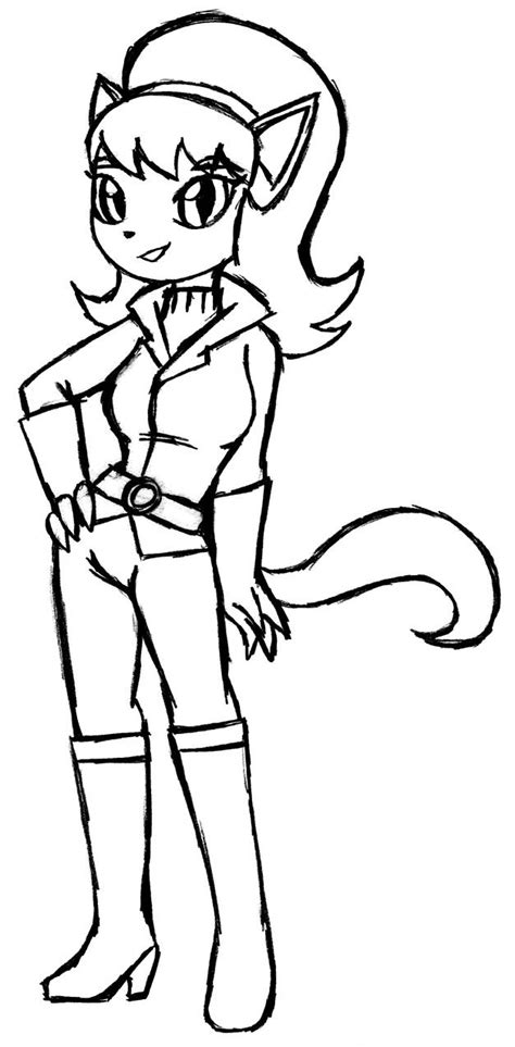 Cat Girl 1 Kitty Katswell By Ignisjin On Deviantart