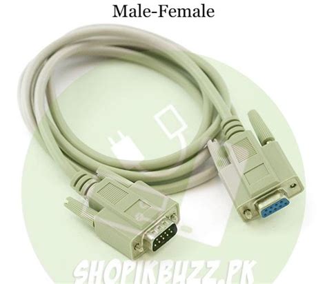 Serial Cable DB9 RS232 Male Female Female Female Male Male Usb RS232 Daraz Pk