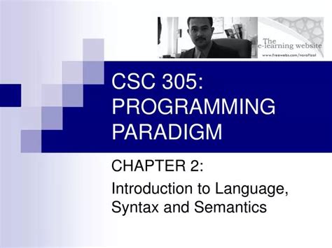 Ppt Csc 305 Programming Paradigm Powerpoint Presentation Free Download Id4506894
