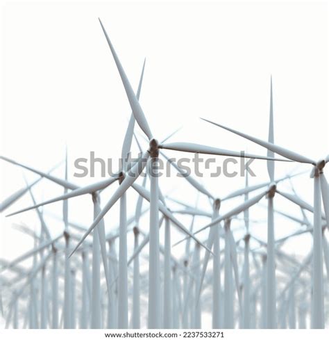 Wind Generators Turbines Make Power Energy Stock Illustration Shutterstock