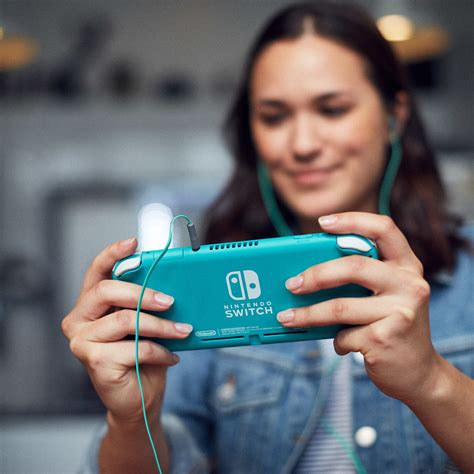 Nintendo Switch Lite Turquoise Without Ac Adapter My Nintendo Store