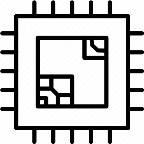 Core Cpu Hardware Processor Microchip Icon Download On Iconfinder