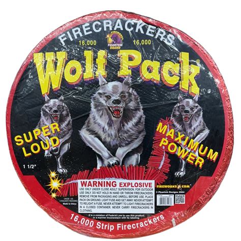 Wolfpack 16000 Firecrackers Five Star Fireworks Llc