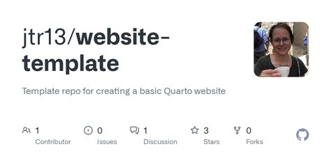 GitHub Jtr13 Website Template Template Repo For Creating A Basic