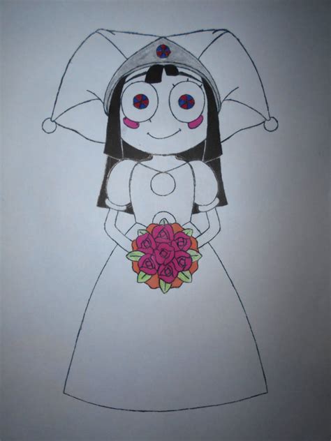 Wedding Bride Pomni By Zurgidot23 On Deviantart