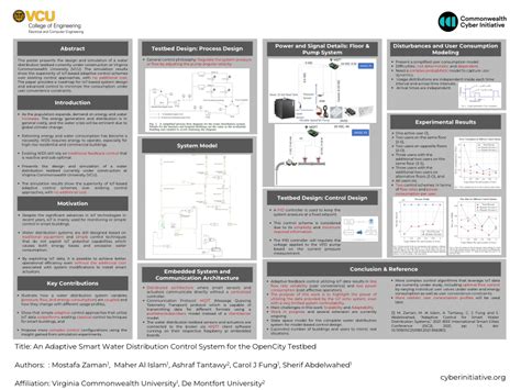 Pdf Title An Adaptive Smart Water Distribution Control System For The Opencity Testbed