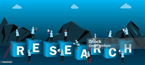 플랫 3d 등분 측정 벡터 일러스트 연구 개념 디자인 편평한에 대한 스톡 벡터 아트 및 기타 이미지 편평한 직업 2020년 Istock