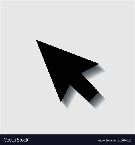 Mouse Cursor Symbol Arrow Click Pointer Isolated