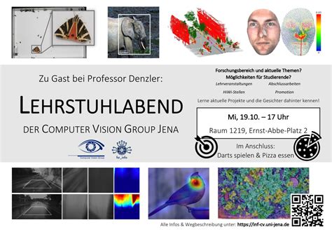 Lehrstuhlabend Mit Professor Denzler Fsr Informatik Jena
