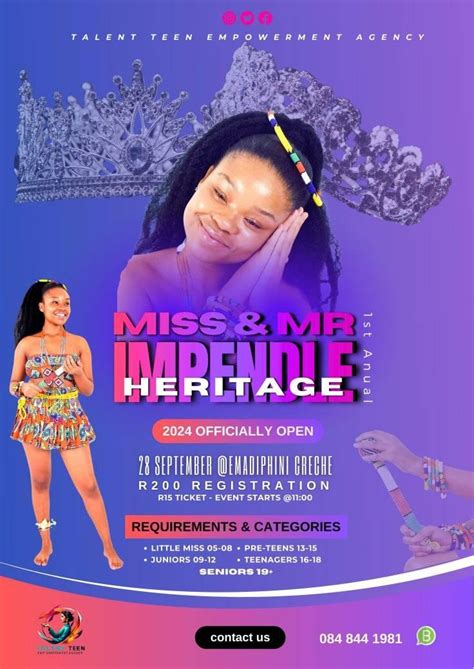 Miss Impendle Heritage Annual Event By Ttea Facebook