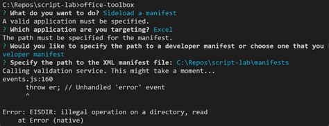 Specifying Folder Instead Of File For Sideloading Leads To Crash