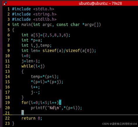 C语言 指针 Csdn博客