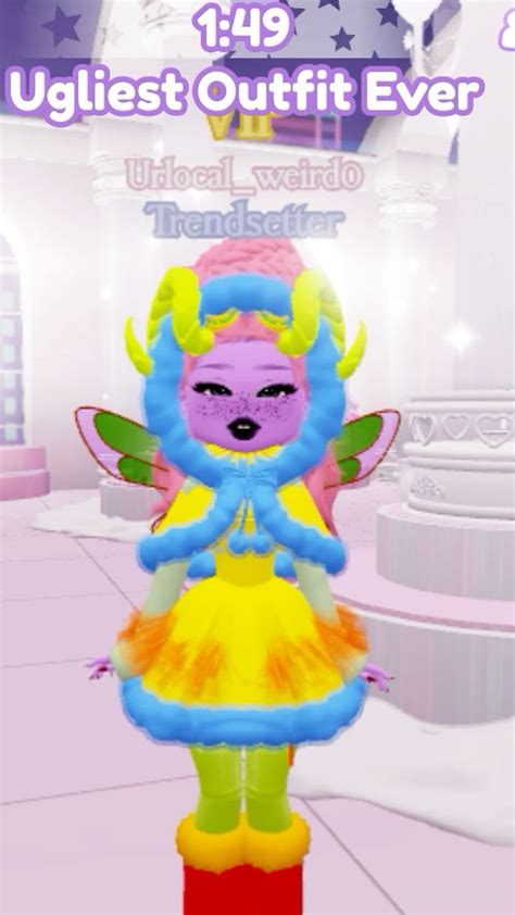 It Girl Theme Ugliest Outfit Ugly Outfits Being Ugly Trend Setter