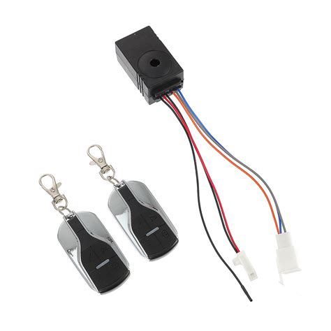 Masteelf 2pcs 48 60v Anti Theft Horn Alarm With Long Distance Waterproof Security Alarm System