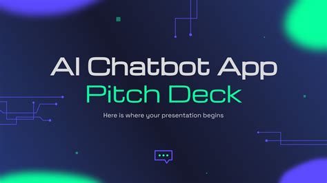 Ai Chatbot App Pitch Deck Presentation