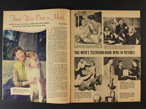 1958 Raymond Burr~barbara Hale Tv Radio Life Magazine~california Tv Guide 1885118329
