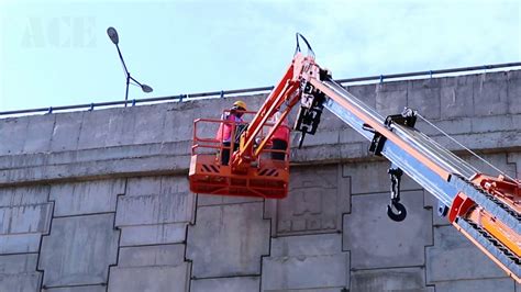 Ace Nxp 150 Aerial Work Platform Cum Crane Youtube