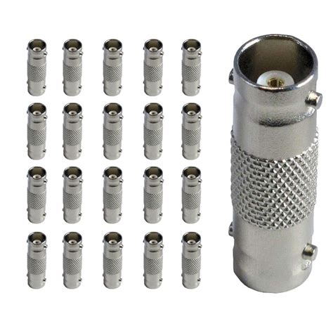 Sentry Bnc Female To Female Coupler Connector Adapter For Cctv Camera