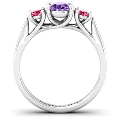 3 Stone Graduated Ring All Birthstone™