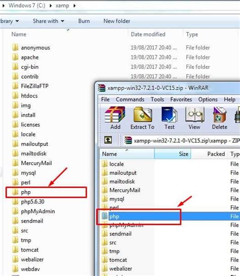 Hướng Dẫn Nâng Cấp Phiên Bản Php Cho Xampp Windows Việt Lâm Coder