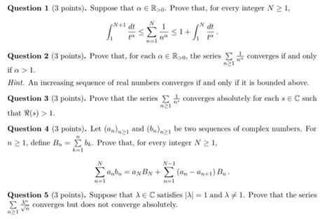 solved question 1 3 points suppose that α∈r 0 prove