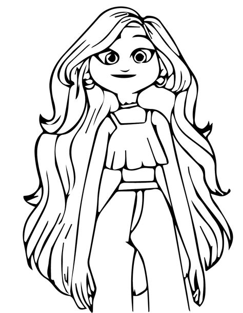 Ruby Gillman Teenage Kraken Coloring Pages Coloringlib