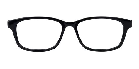 Emmi Rectangle Black Frames Glasses ABBE Glasses