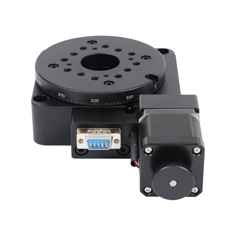 Electric Rotating Machine Optical Rotating Platform Motorized Rotation Stage 100mm