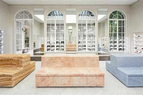 Snarkitecture Creates Kith Streetwear Store Inside Pershing Hall In Paris