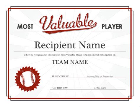 Best Mvp Award Certificate Templates Free Download Best Templates Ideas