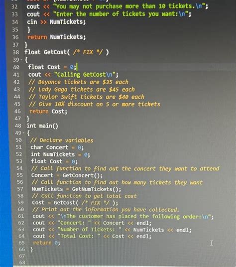 Solved Step 1 Copy This Program Into Your Cprogram