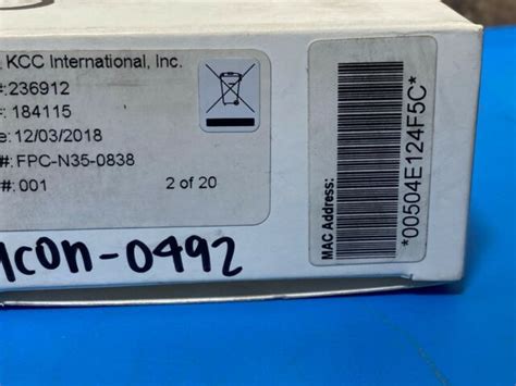 Smc Sierra Monitor Aerco Fpc N35 0838 Fieldserver Serial Ethernet